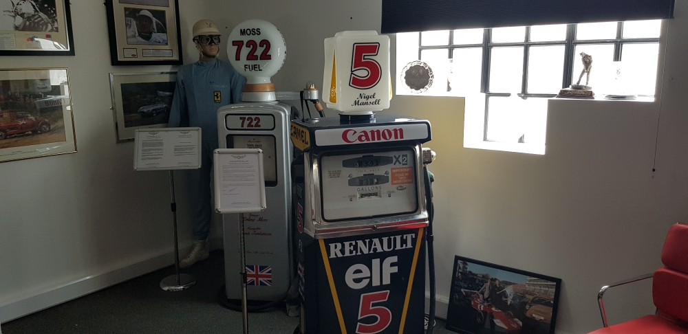 Nigel Mansell collection Jersey visit this summer !!!!! | Automobilia ...