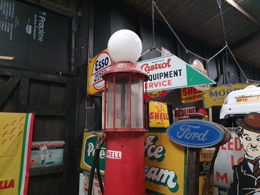 Vintage Lighthouse pump great patina not been restored Pumps and Globes ...