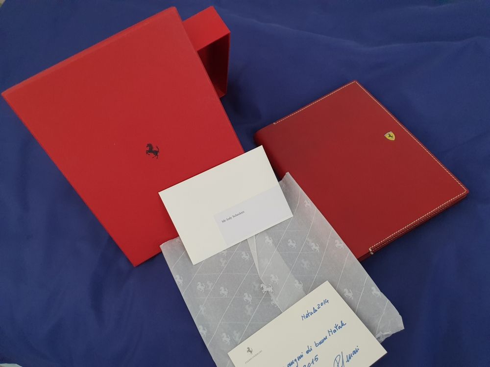 FERRARI Diary DRIVERS COPY Genuine Jody Schecter STUNNING ...