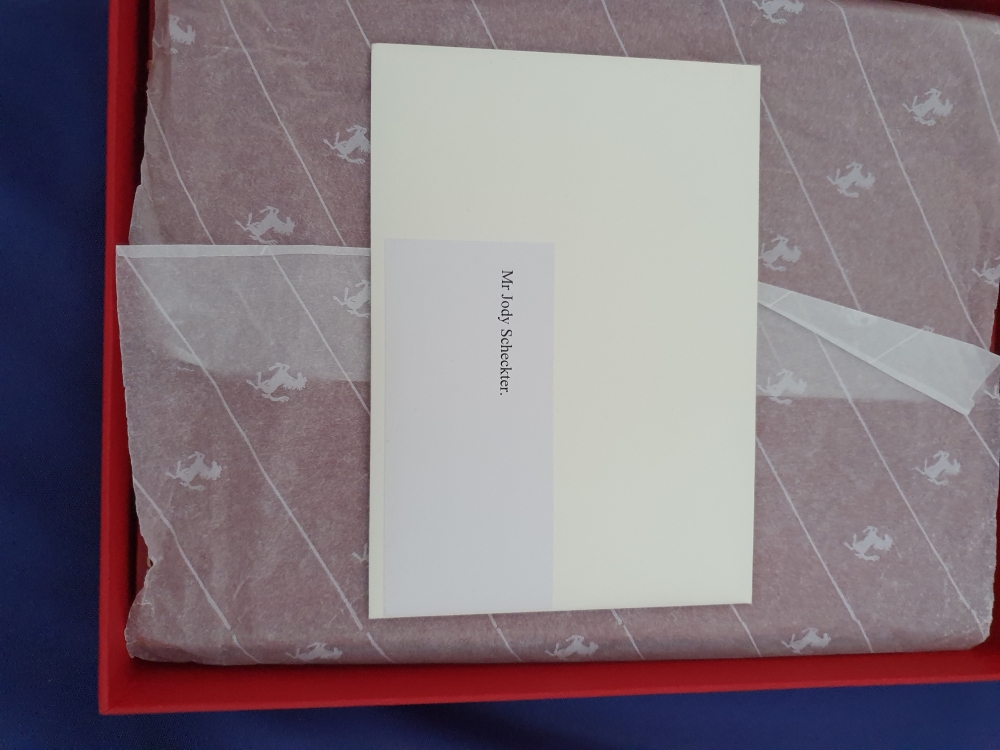 FERRARI Diary DRIVERS COPY Genuine Jody Schecter STUNNING ...