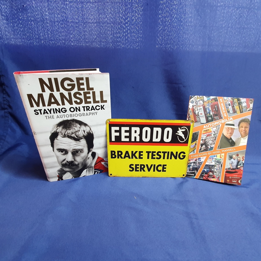 FERODO sign and books Gift ideas | Automobilia-UK - vintage petrol ...