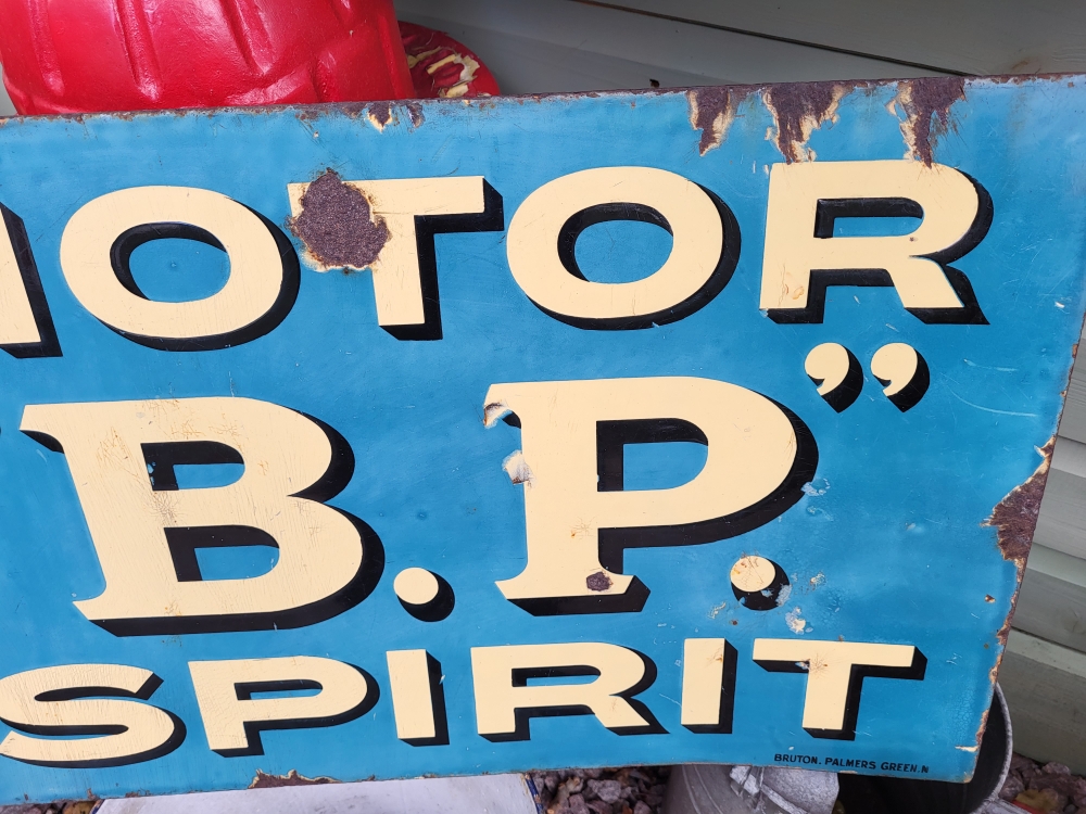 A BP original SOLD to valued client in Essex | Automobilia-UK - vintage ...