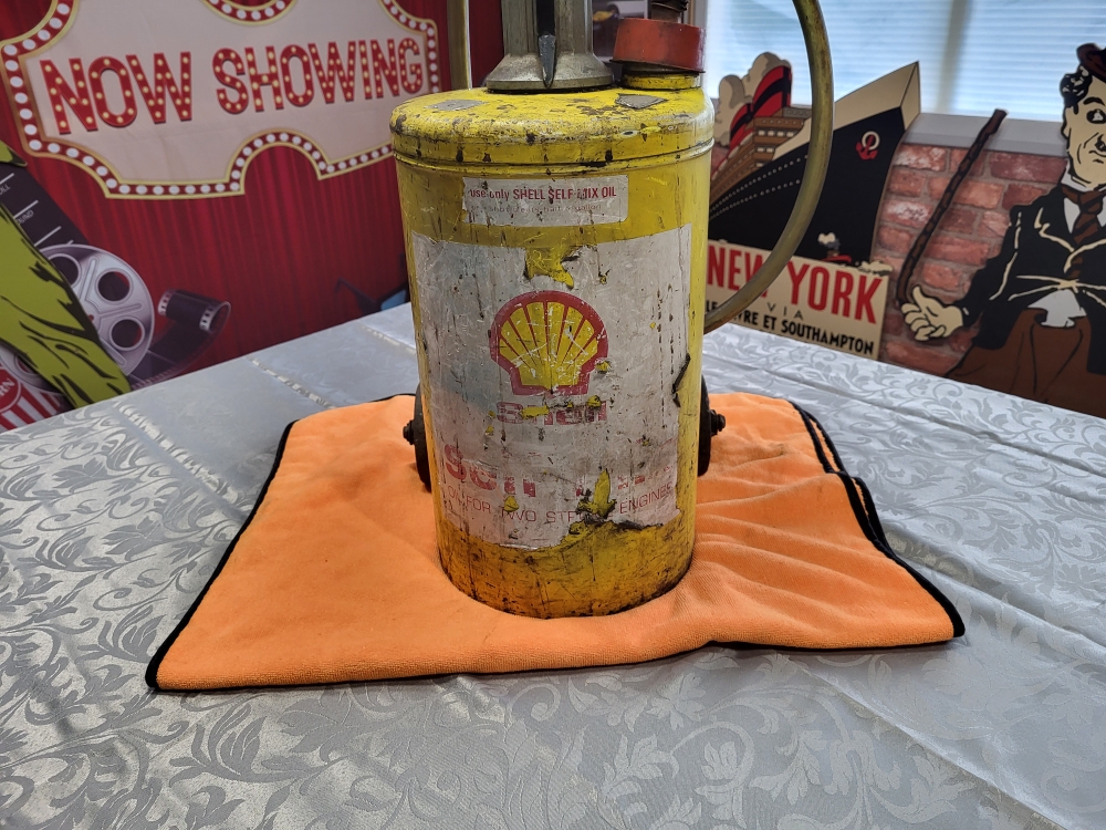 SHELL forecourt two stroke pump | Automobilia-UK - vintage petrol pumps ...