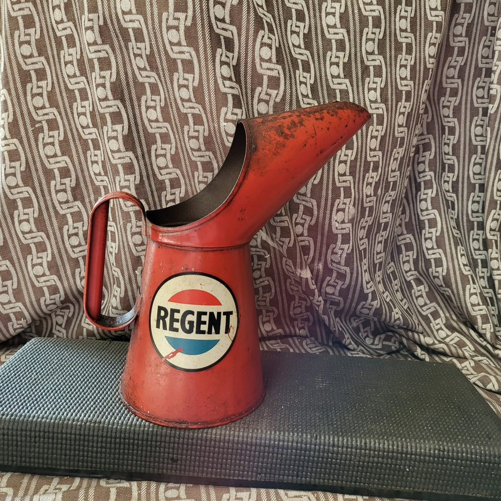 REGENT 2 pint pourer | Automobilia-UK - vintage petrol pumps, globes ...