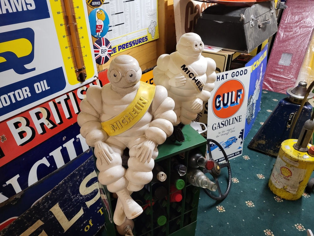 A Michelin man 18inch ORIGINAL with bracket and wired | Automobilia-UK ...