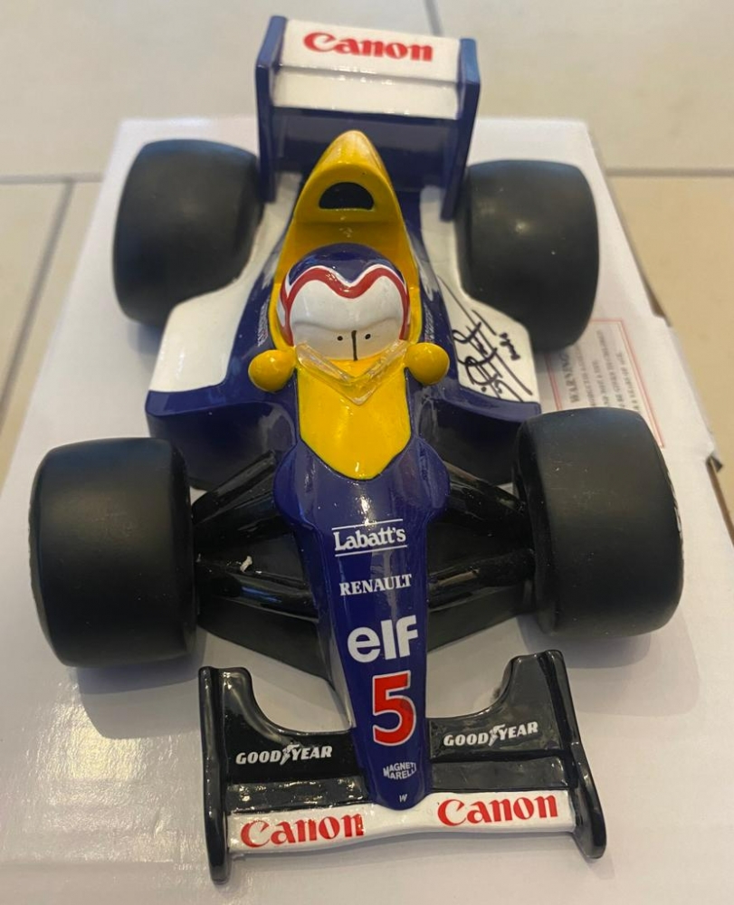 Nigel Mansell Heroes sculpture by JIM BAMBER hand signed | Automobilia ...