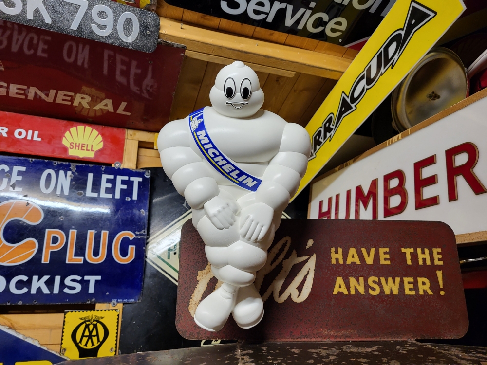 MICHELIN MAN 18 inch New old stock | Automobilia-UK - vintage petrol ...