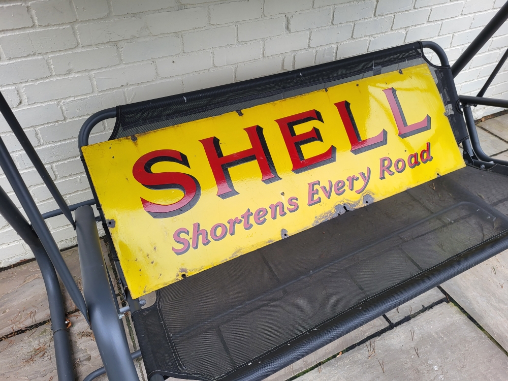 shell 1920'S original ENAMEL SIGN rare ! JUST ARRIVED ! | Automobilia ...